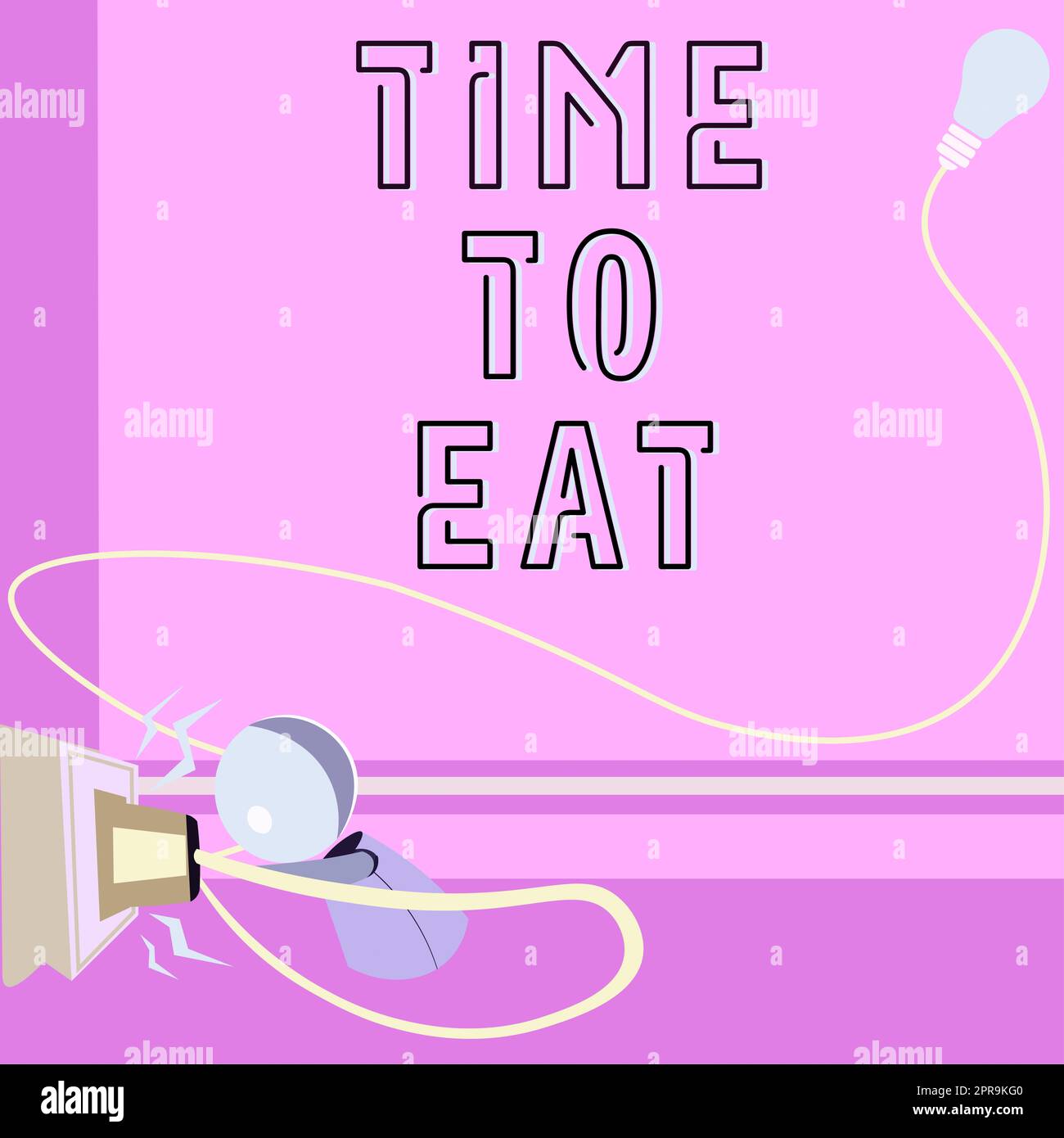 Inspiration showing sign Time To Eat, Conceptual photo Right moment to ...