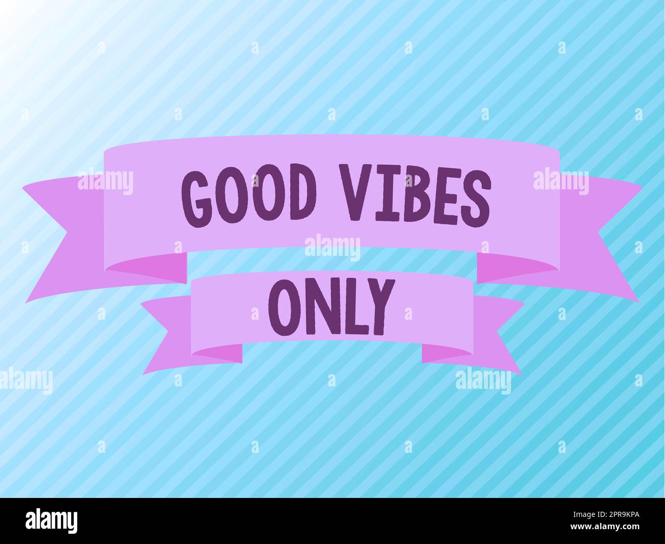 Writing displaying text Good Vibes Only. Concept meaning Just positive ...