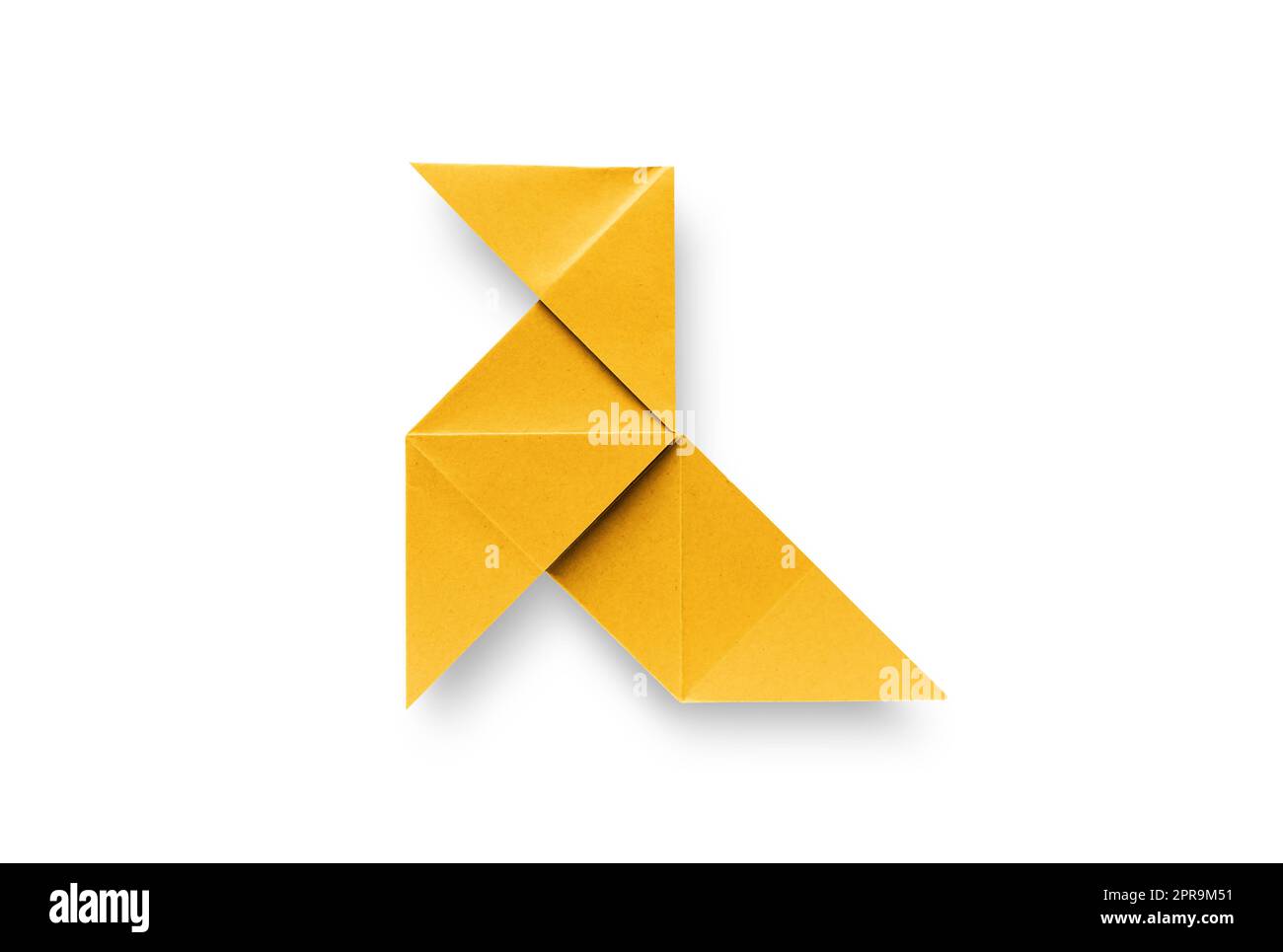 Yellow origami bird hi-res stock photography and images - Alamy
