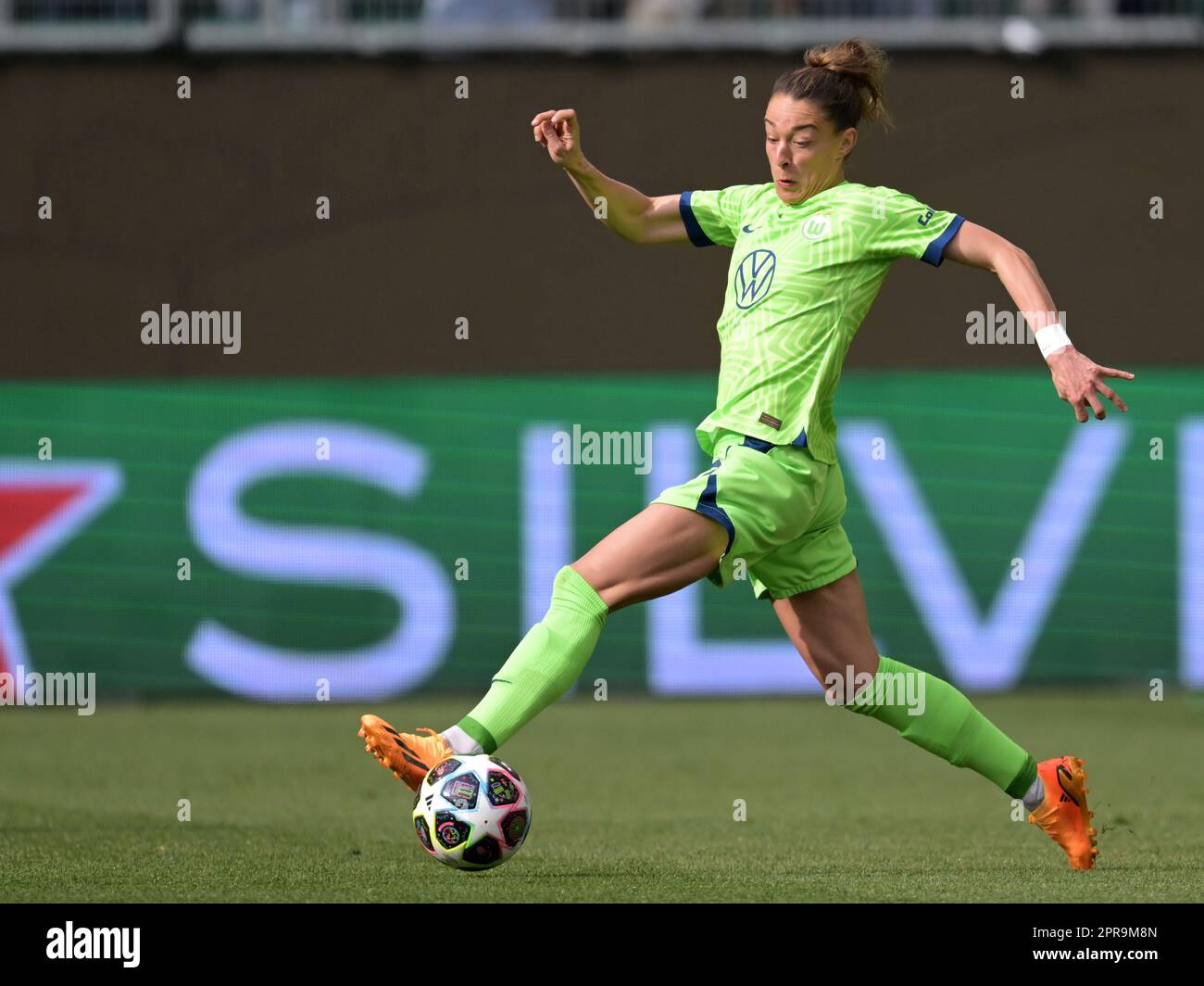 WOLFSBURG - Felicitas Rauch of VFL Wolfsburg women during the UEFA ...