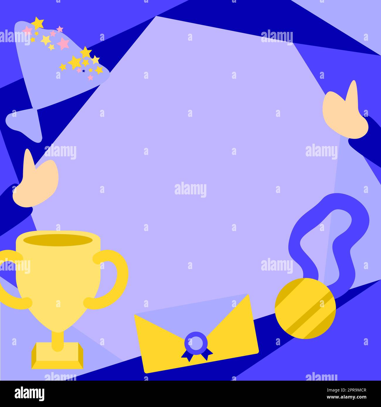 People Congratulating Success Presenting Earned Trophy Medals ...