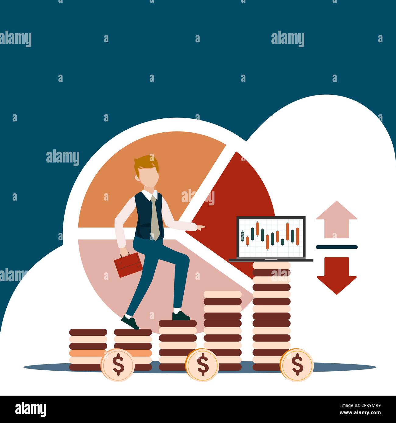 Defining goals Stock Vector Images - Alamy