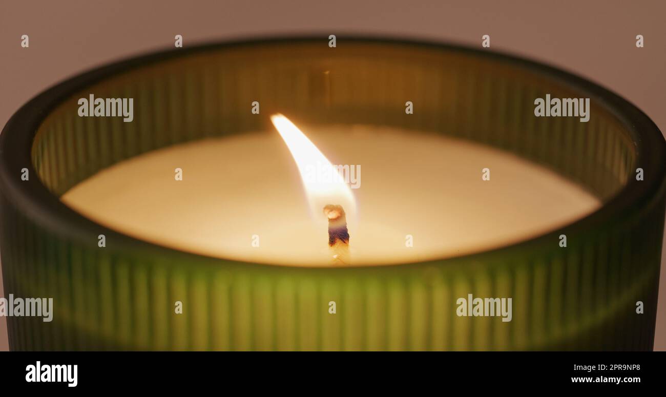 Candle aroma light close hi-res stock photography and images - Alamy