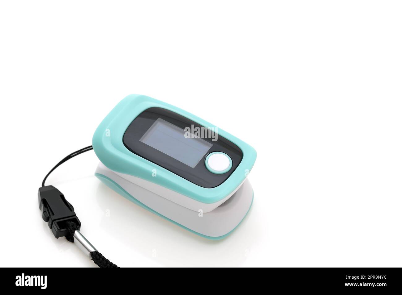 Pulse oximeter device isolated, healthcare monitoring concept Stock ...