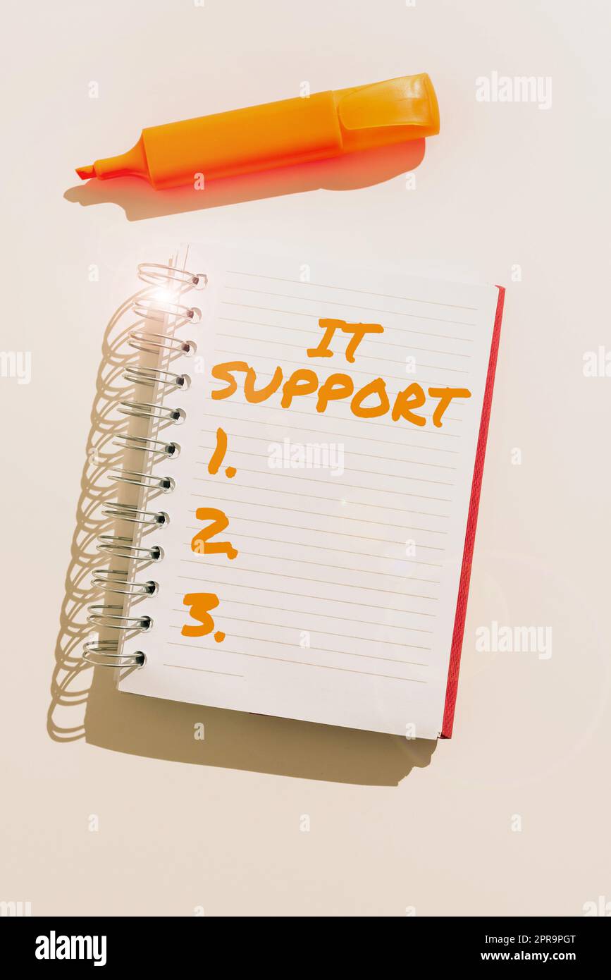 Inspiration showing sign It Support. Word Written on Lending help about ...