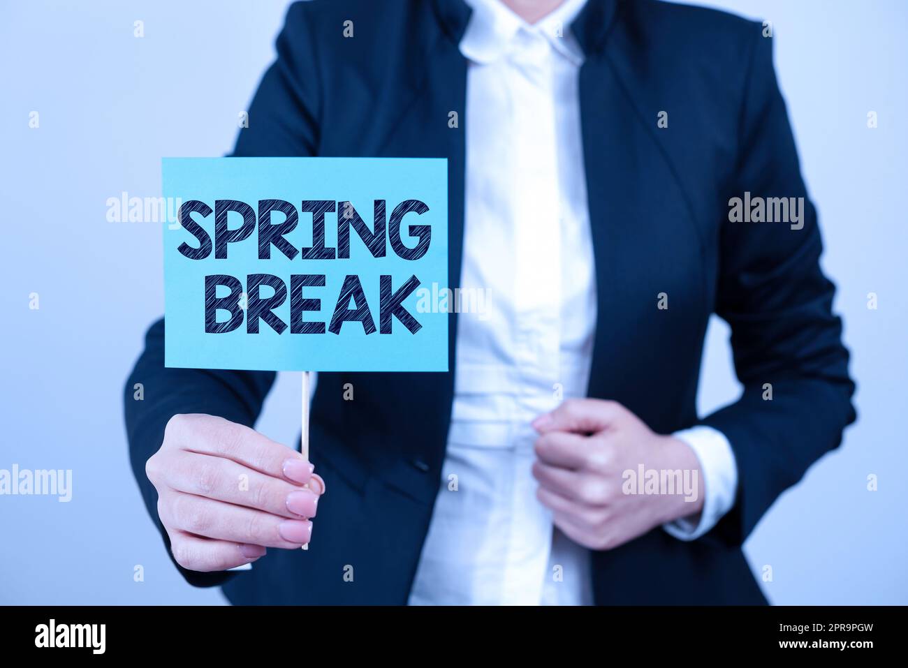 Conceptual display Spring Break. Business approach Vacation period at ...