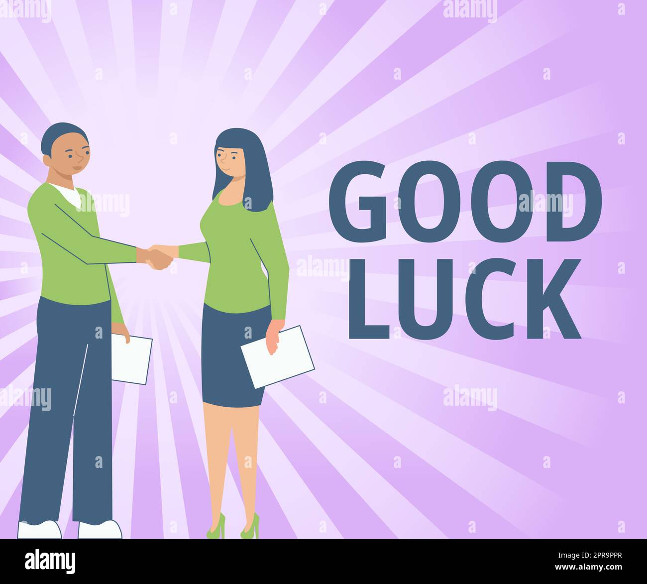 Inspiration showing sign Good Luck, Word Written on A positive fortune ...