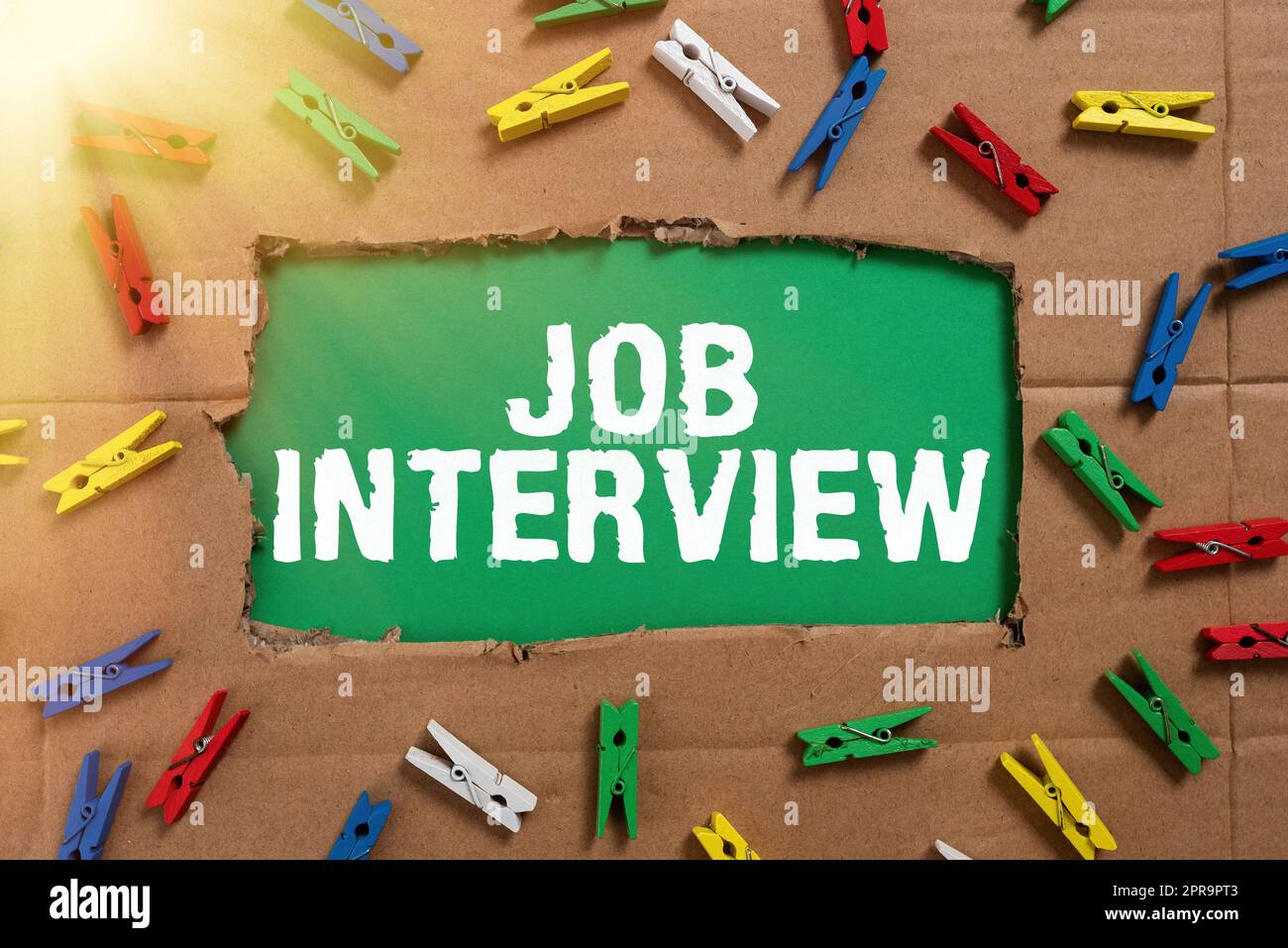 Text showing inspiration Job Interview. Word Written on Assessment ...