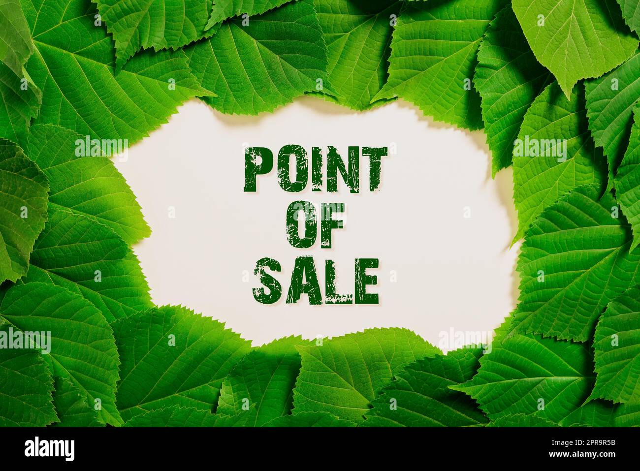 Writing displaying text Point Of Sale. Business overview Method for ...