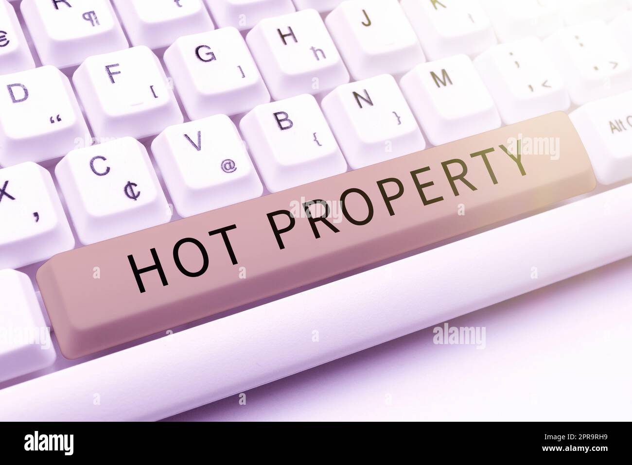 Writing displaying text Hot Property. Word for Something which is ...