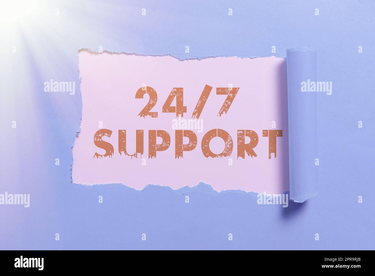 Text showing inspiration 24 7 Support. Business showcase Giving ...