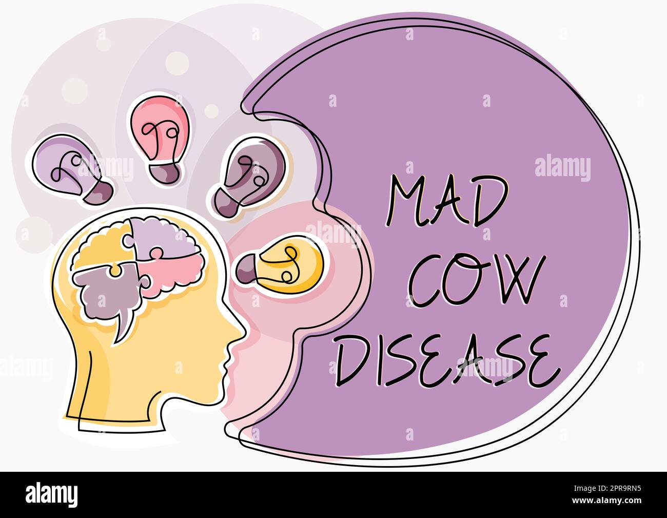 Hand writing sign Mad Cow Disease, Word for Neurodegenerative lethal ...
