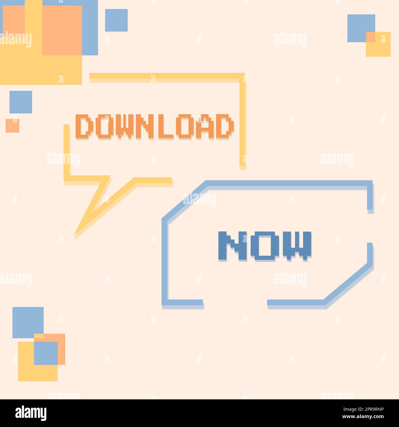 Sign displaying Download Now, Business concept To copy or move programs ...