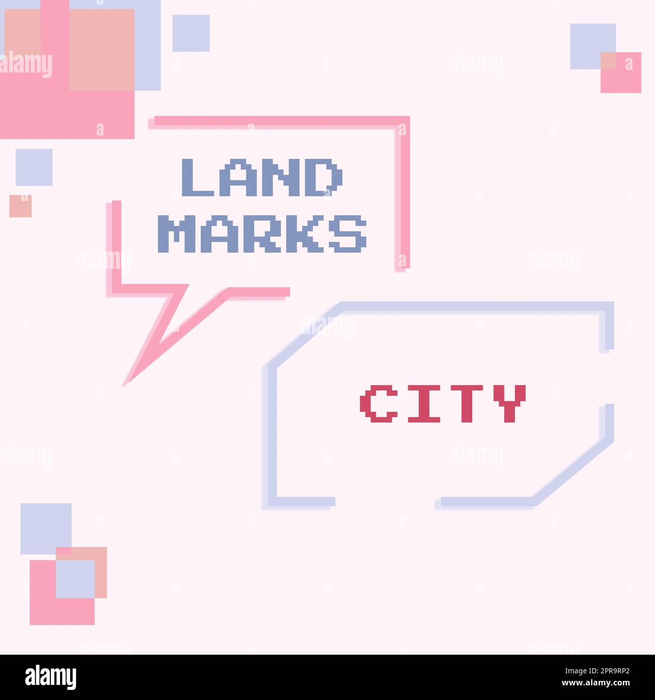 Writing displaying text Land Marks City, Business approach Important ...