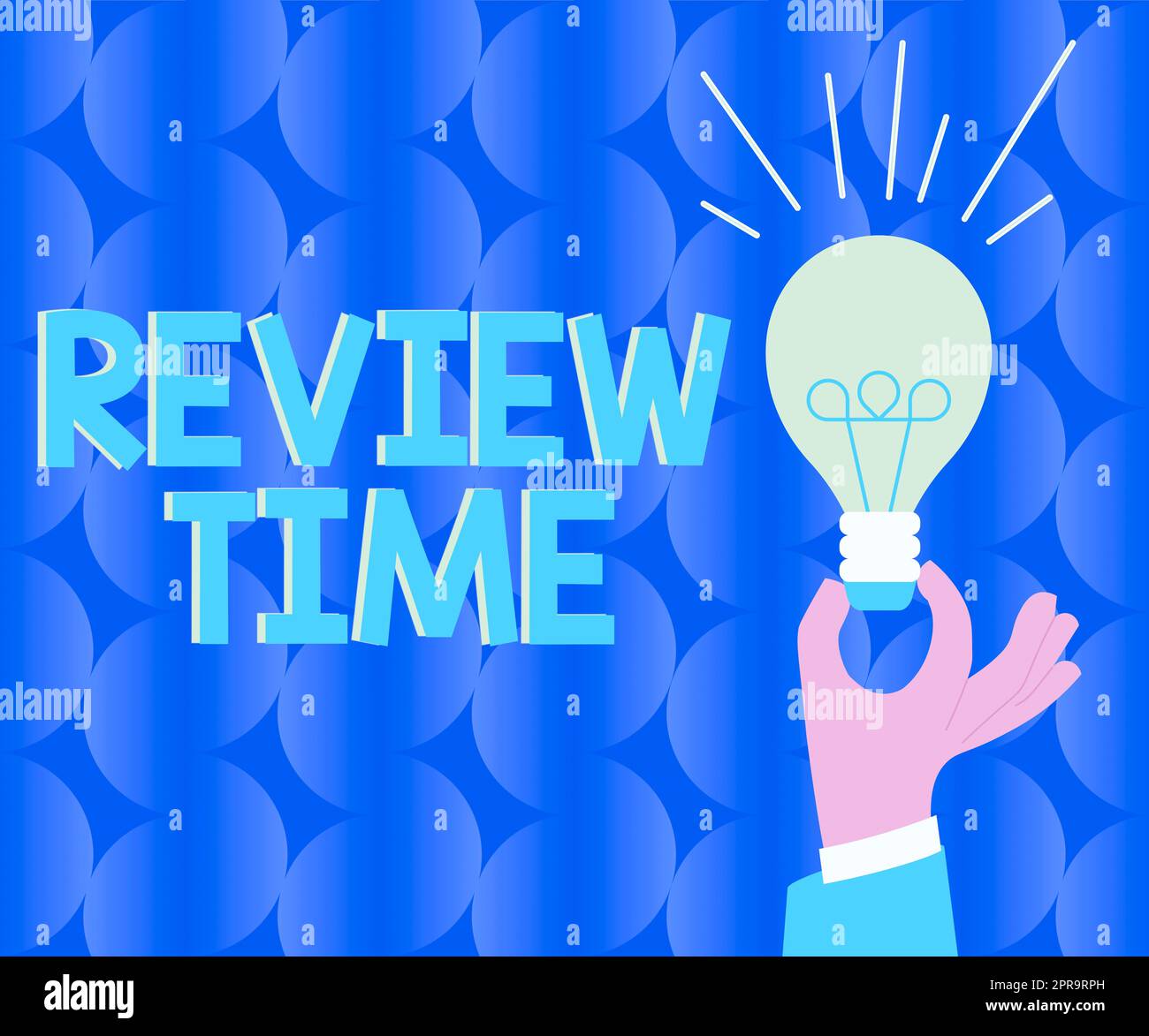 Handwriting text Review Time, Word for situation or system its formal ...