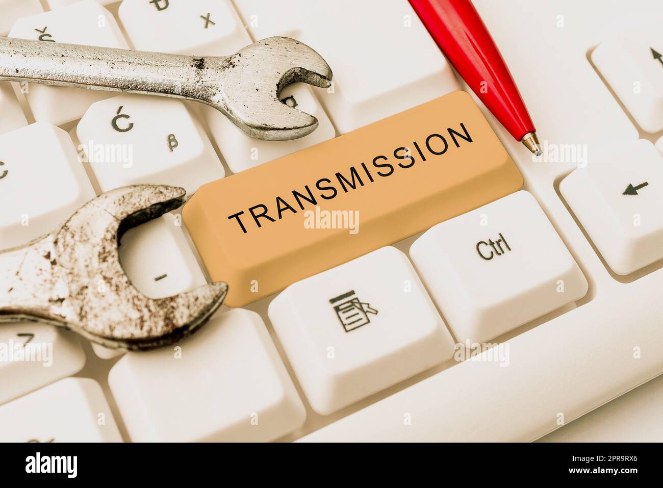 Conceptual display Transmission. Concept meaning Automobile engine part ...