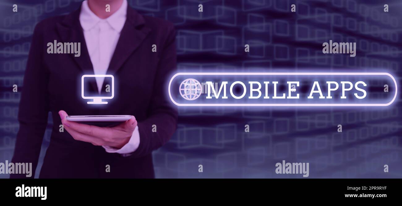 Conceptual Display Mobile Apps Conceptual Photo Small Programs Are
