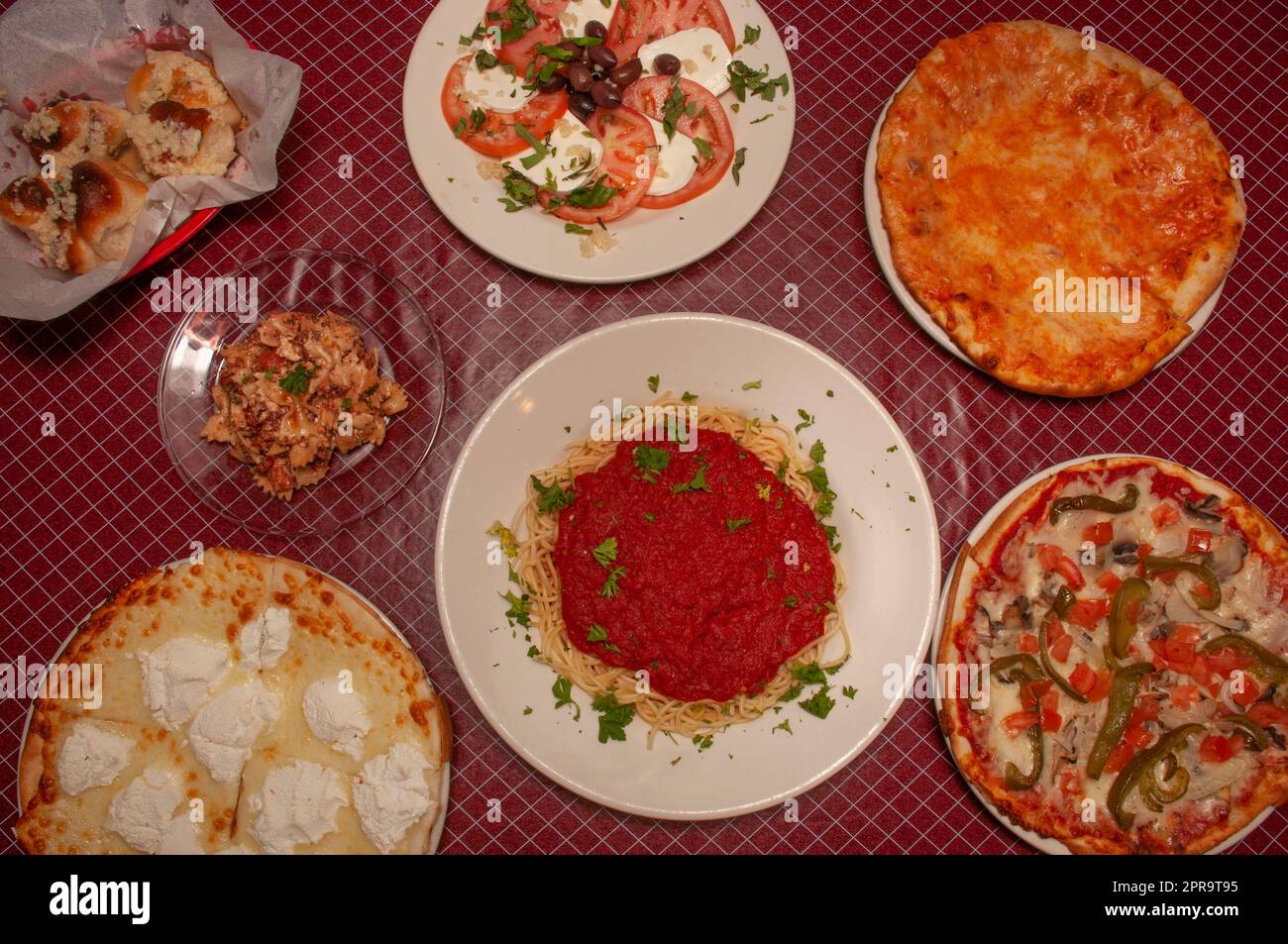Delicious Italian Food Stock Photo - Alamy