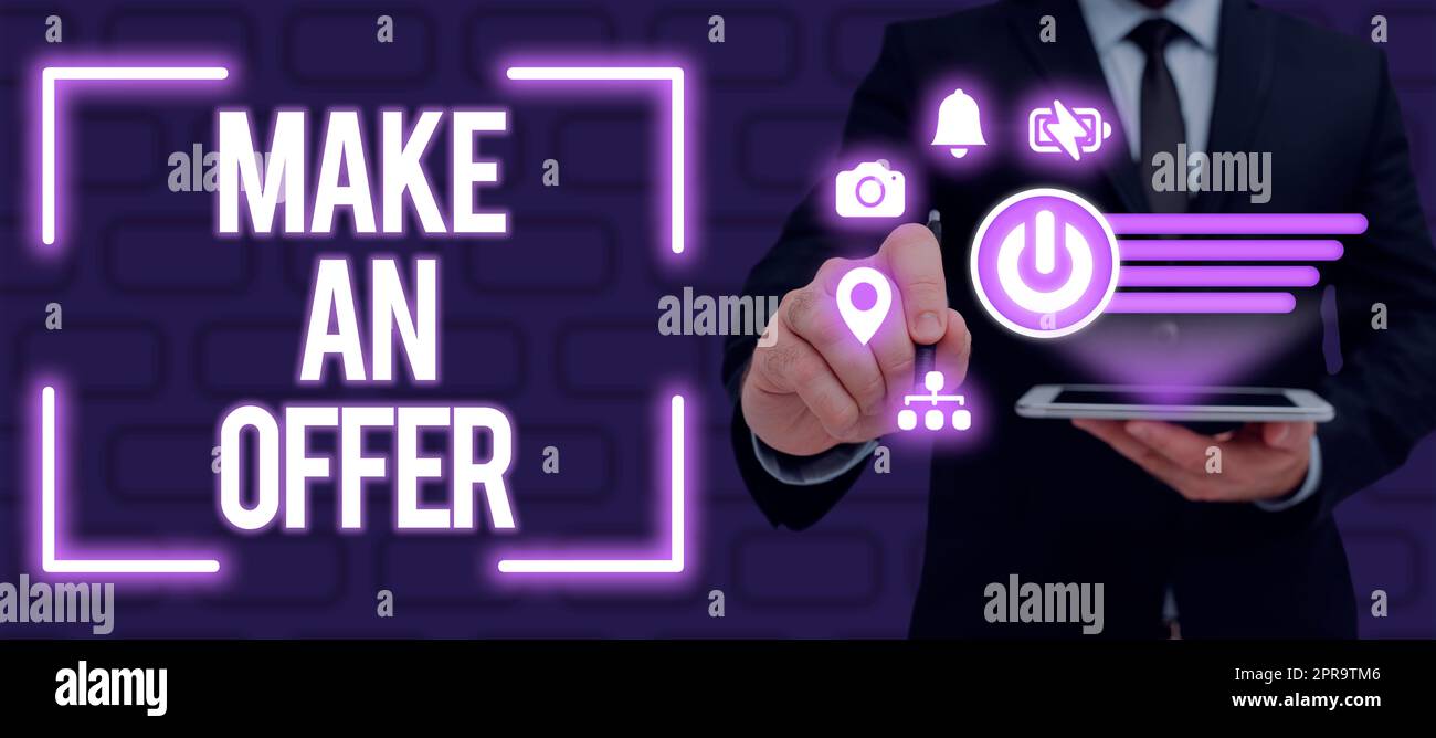 Bid displays hi-res stock photography and images - Alamy