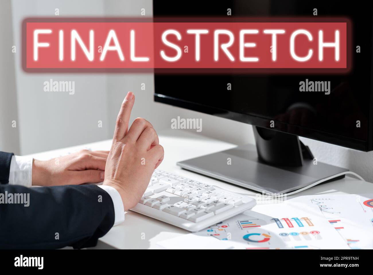 Writing displaying text Final Stretch. Word Written on Last Leg ...