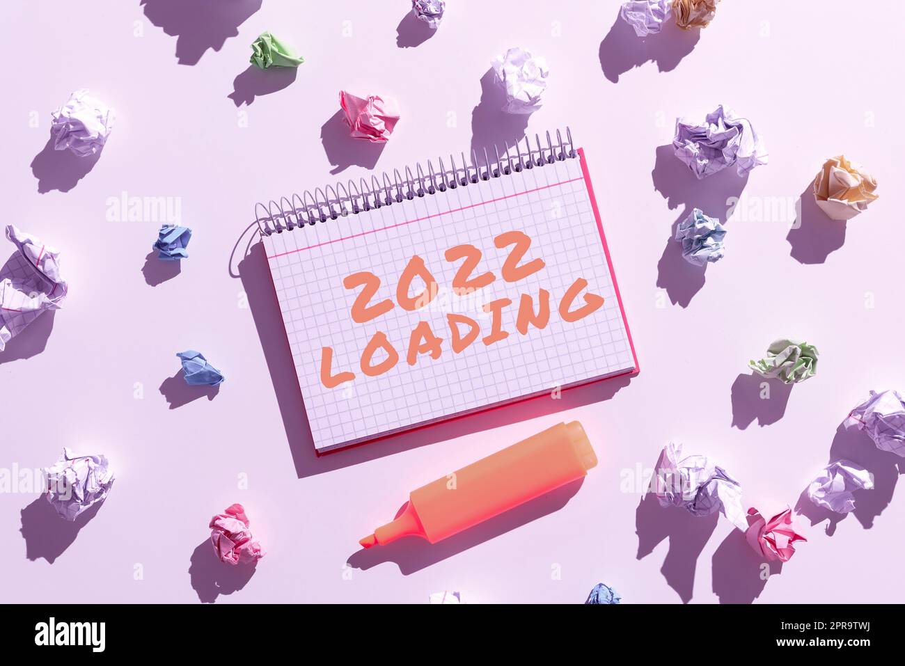 Inspiration showing sign 2022 Loading. Word Written on Advertising the ...