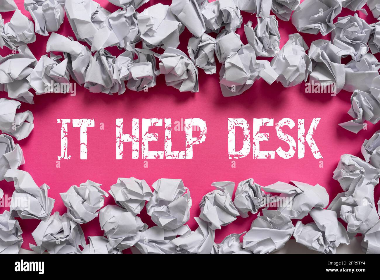 Crumpled paper desk hi-res stock photography and images - Alamy