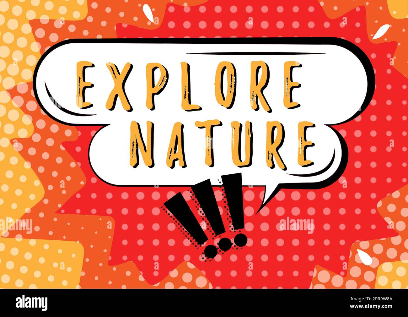 Text sign showing Explore Nature, Word for Reserve Campsite ...