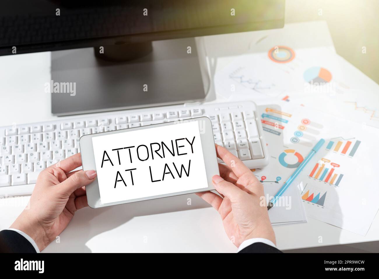 Conceptual display Attorney At Law. Internet Concept legal practitioner ...