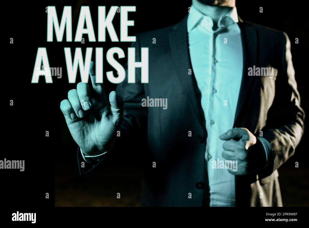 Finger wish hi-res stock photography and images - Alamy