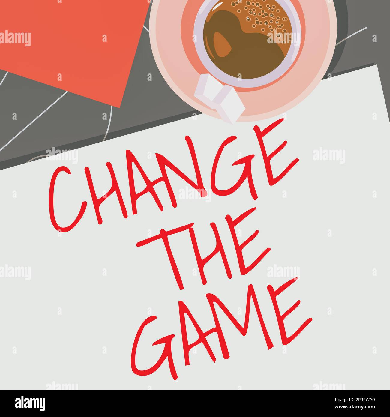 Text showing inspiration Change The Game, Word for Make a movement do ... Text showing inspiration Change The Game, Word for Make a movement do ...