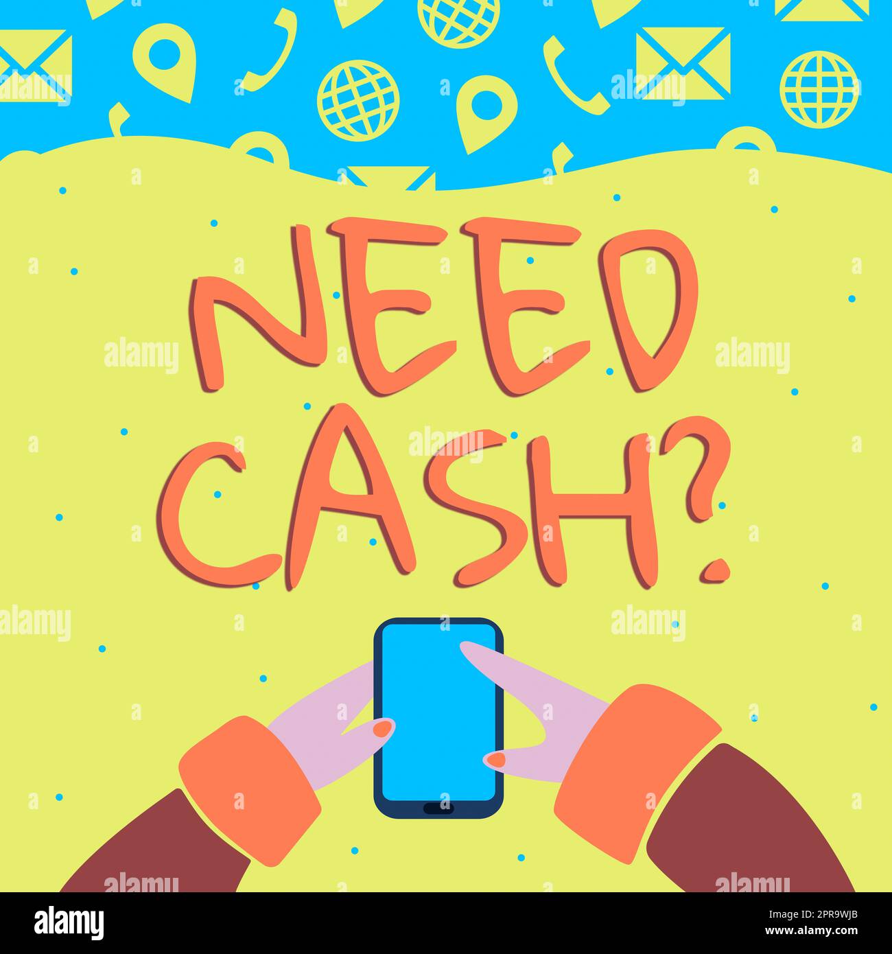 Sign displaying Need Cash Question, Business concept asking someone if ... Sign displaying Need Cash Question, Business concept asking someone if ...