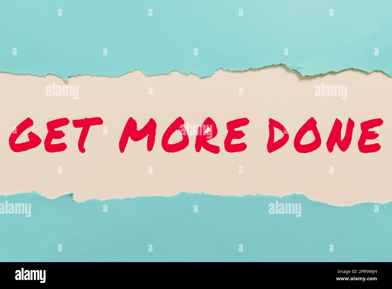 Handwriting text Get More Done. Business idea Checklist Organized Time ...