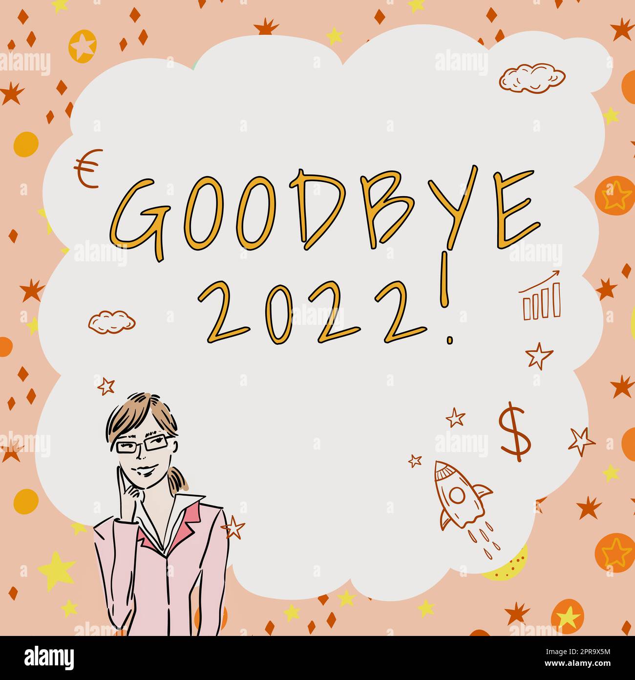 Handwriting text Goodbye 2022, Internet Concept New Year Eve Milestone ...