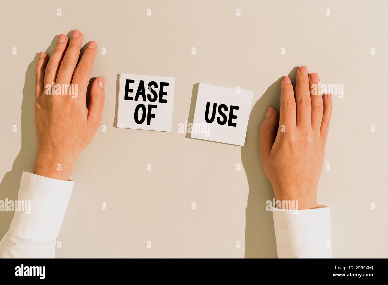 Conceptual display Ease Of Use. Business idea User friendly easy to ...