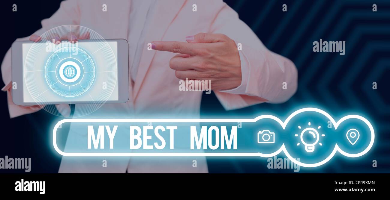 Mom word hi-res stock photography and images - Alamy