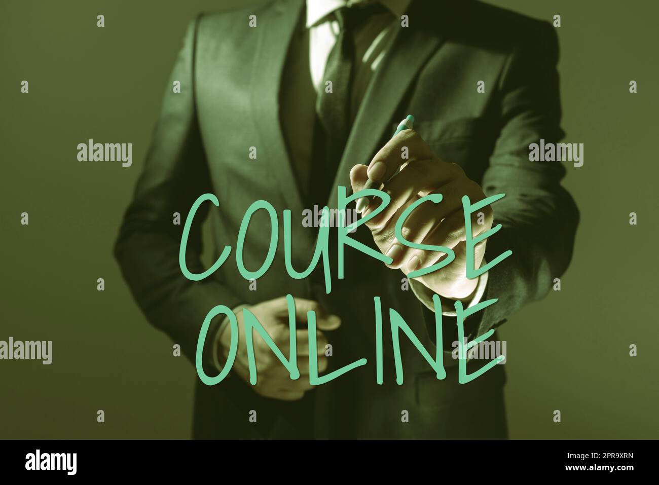 Text showing inspiration Course Online. Internet Concept eLearning ...