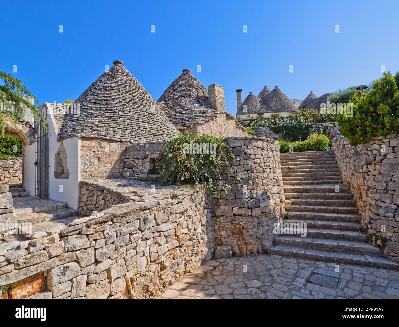 Italy, Alberobello, Trull House - UNESCO Zona Monumentale Rione Aia ...