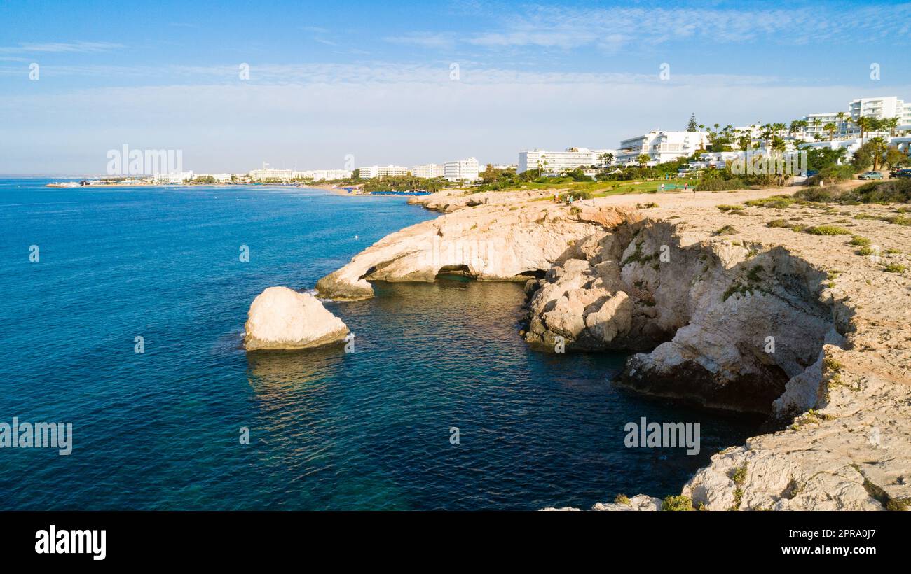 Cyprus ayia napa cliff hi-res stock photography and images - Alamy