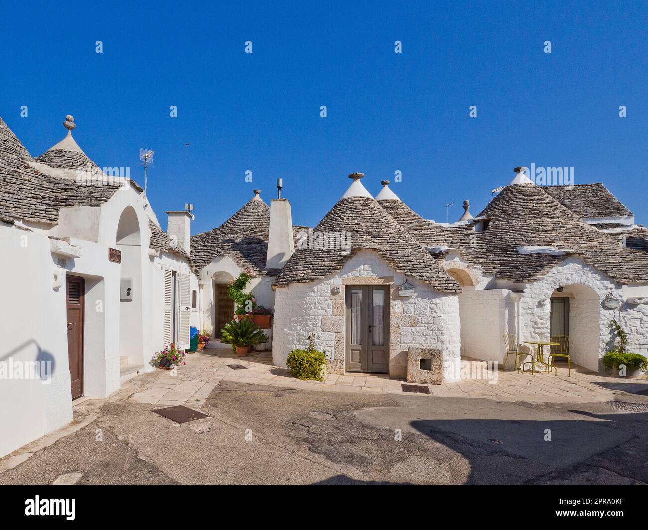 Italy, Alberobello - Trull House - UNESCO Zona Monumentale Rione Aia ...