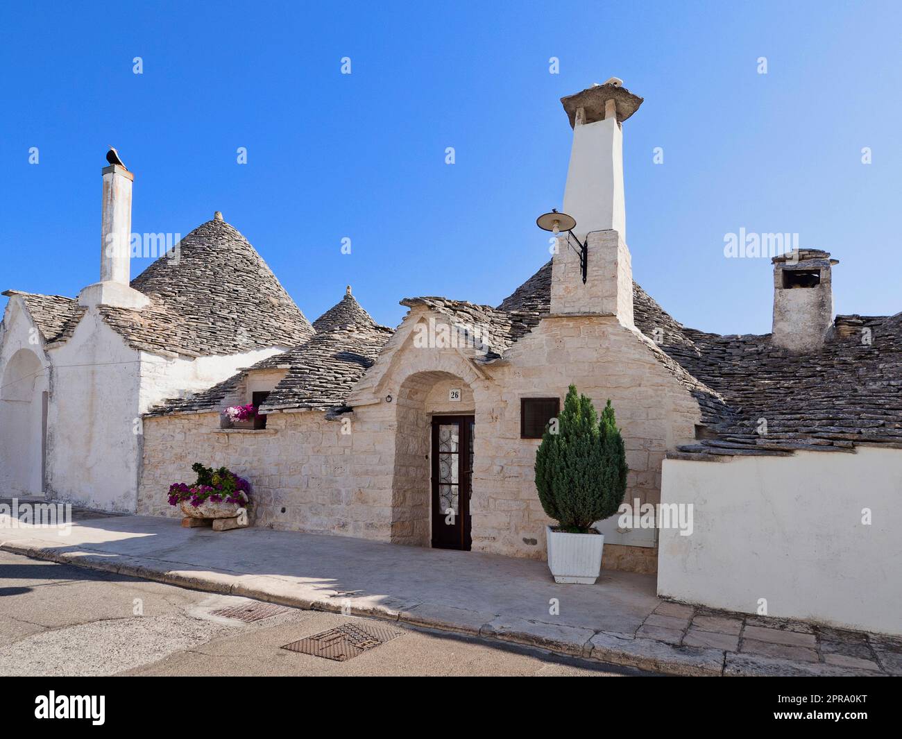 Italy, Alberobello - Trull House - UNESCO Zona Monumentale Rione Aia ...