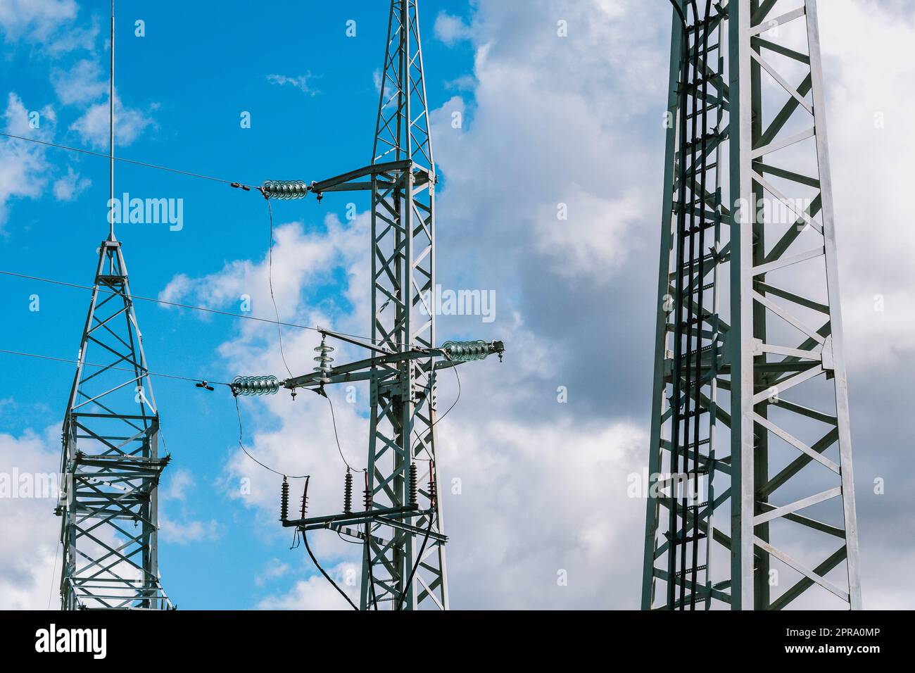 High tension towers hi-res stock photography and images - Alamy