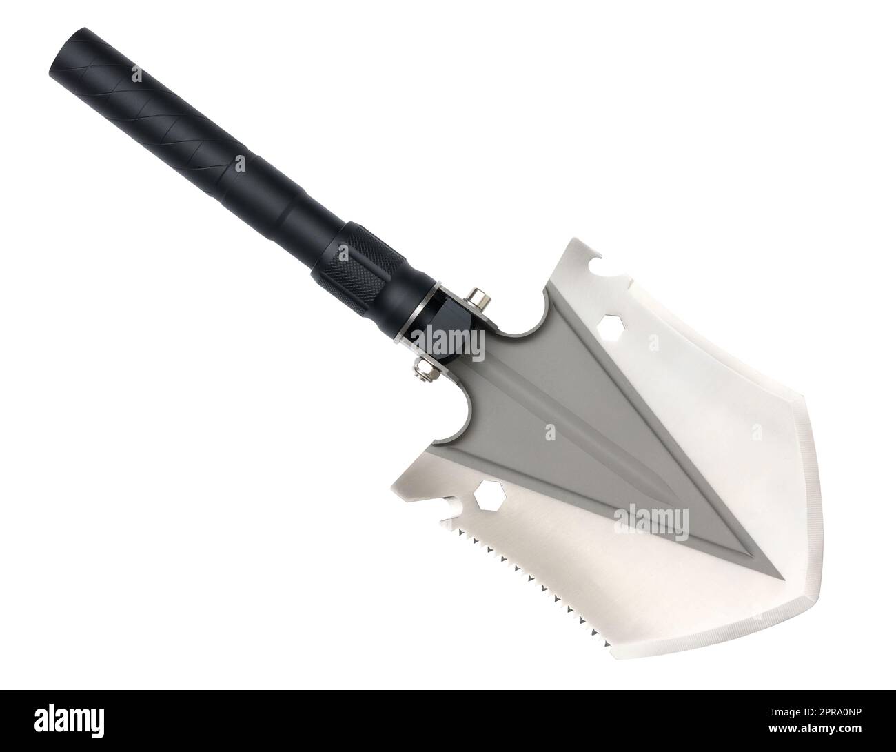 Sapper shovel isolated on white background Stock Photo - Alamy