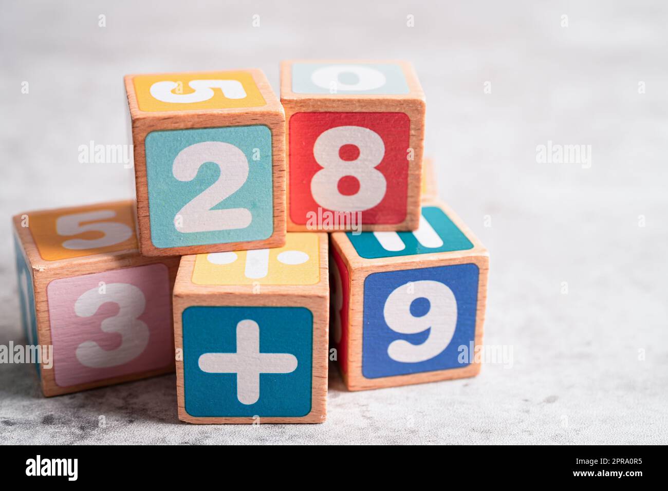 School concept math symbols on hi-res stock photography and images - Alamy