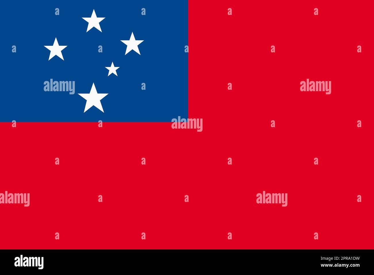 A Flag of Western Samoa background illustration large file Stock Photo ...