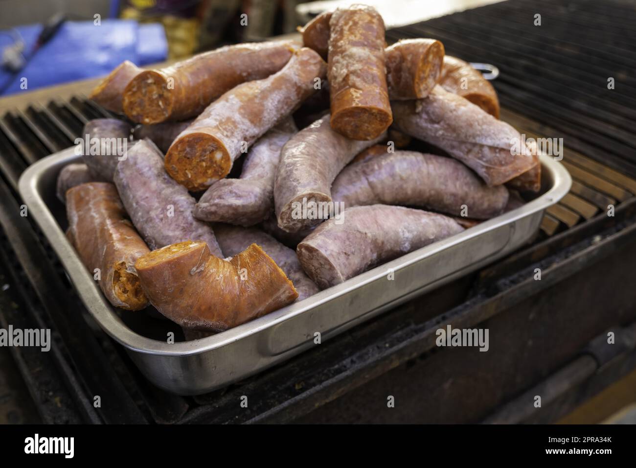 Chorizo fire hi-res stock photography and images - Alamy