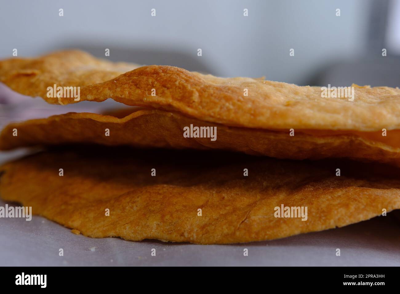 Fresh Puff Cakes for Napoleon Cake Puff pastry for dessert Milfey ...