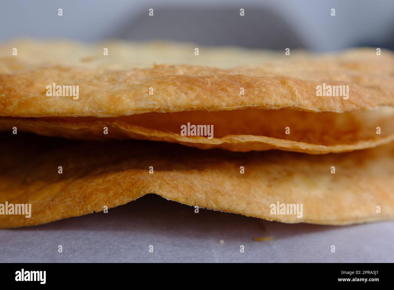 Fresh Puff Cakes for Napoleon Cake Puff pastry for dessert Milfey ...