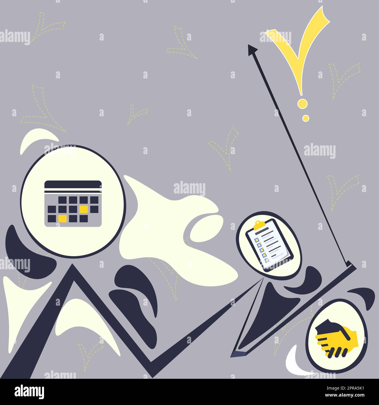 Hands Drawing In Handshake Position Showing Deal Agreement And Greeting ...
