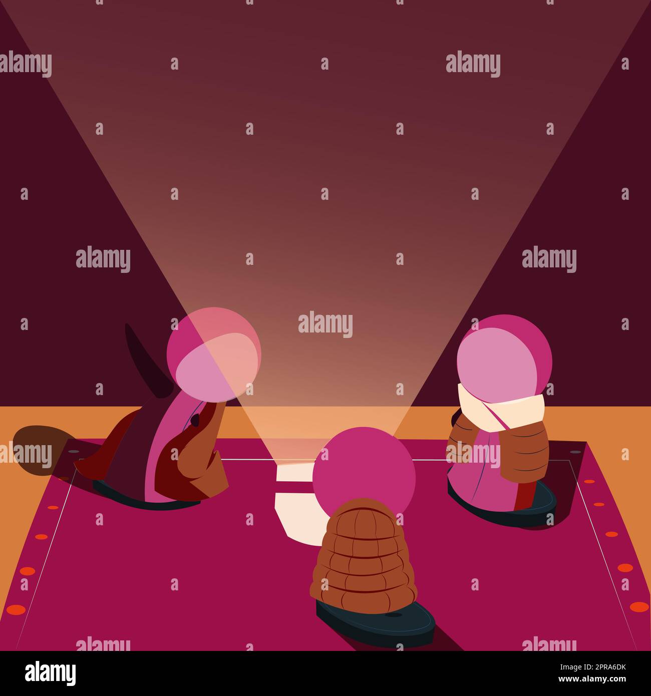 Abstract Brainstorming Problem Solutions, Careful Thinking Concept ...