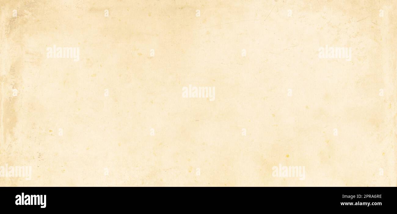 Old parchment paper. Banner texture Stock Photo - Alamy